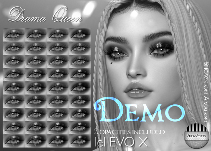 Second Life Marketplace ~shiny Stuffs~ Demo Lelutka Evox Drama Queen